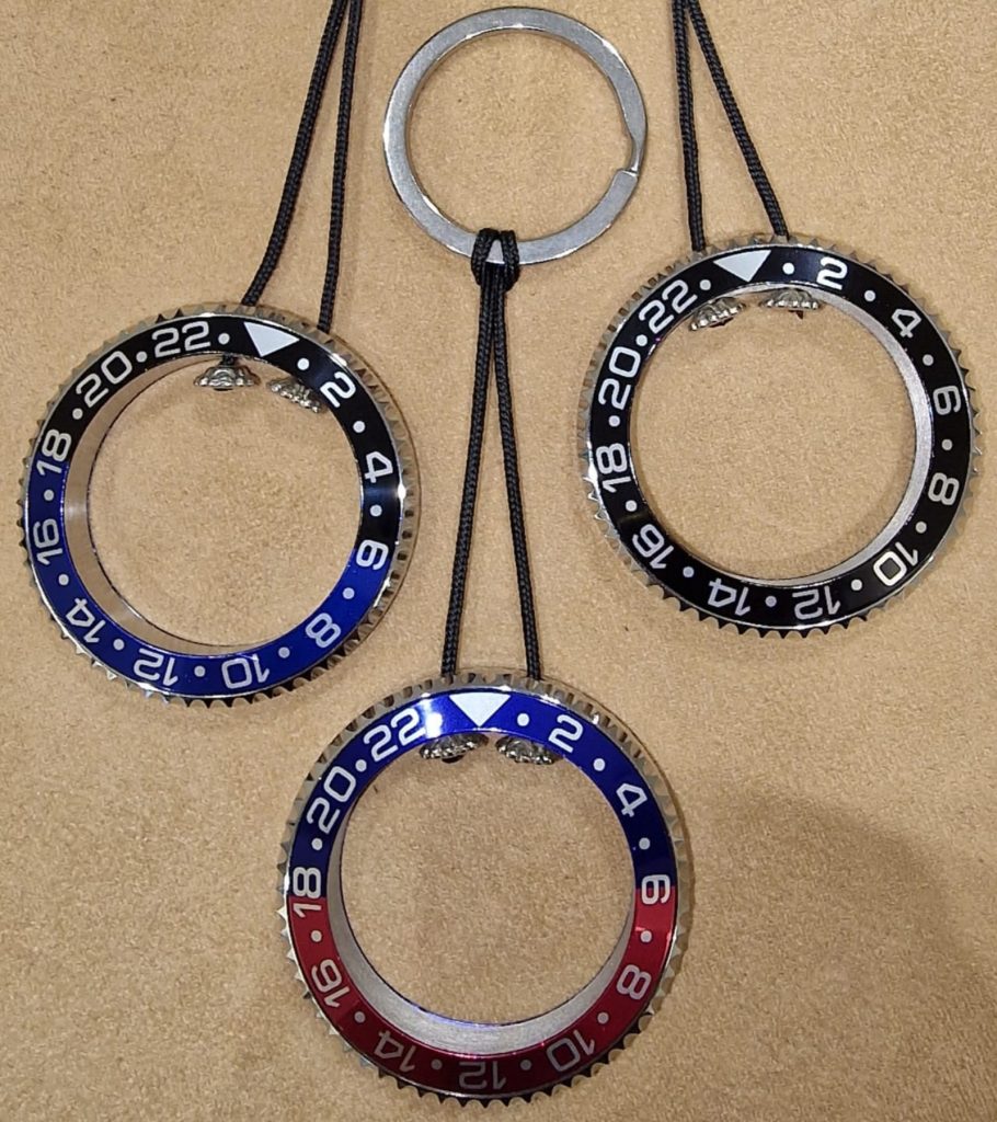 Llavero tipo bisel Rolex. Acero | VALORUM